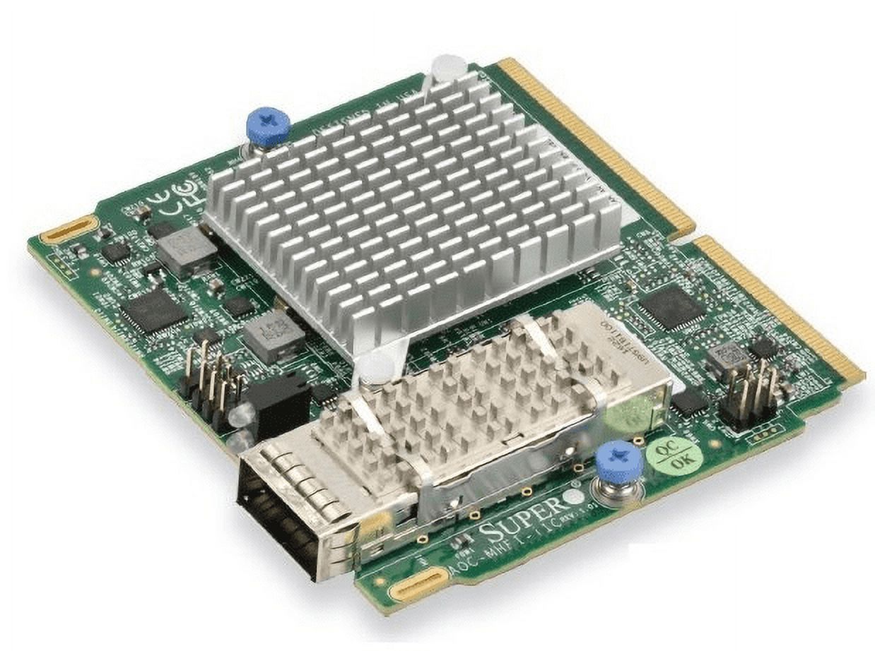 Supermicro AOC-MTGN-I2SM SIOM 2-port 10G SFP+, Intel 82599ES with 1U ...
