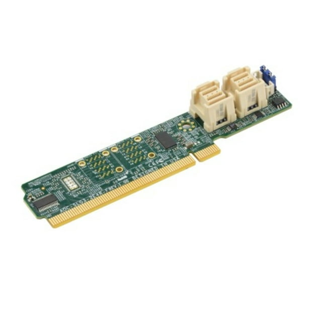 Supermicro AOC-SLG3-2E4R-F NVMe PCIe Host Bus Adapter - 2 internal NVMe ...