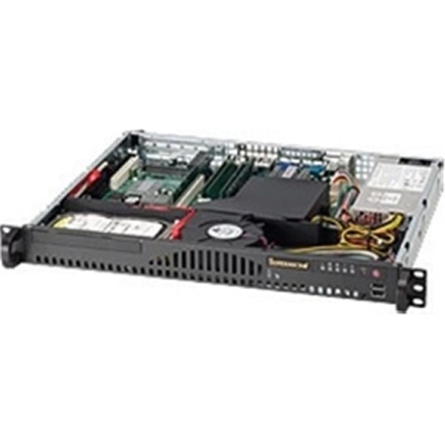Supermicro CSE-512-203B Case 1U 200W 1x3.5inch SAS-SATA 1x10cm Fan ...