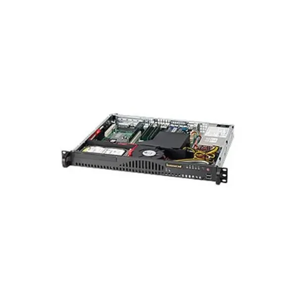 Supermicro CSE-512-203B Case 1U 200W 1x3.5inch SAS-SATA 1x10cm Fan Black Retail - Walmart ...