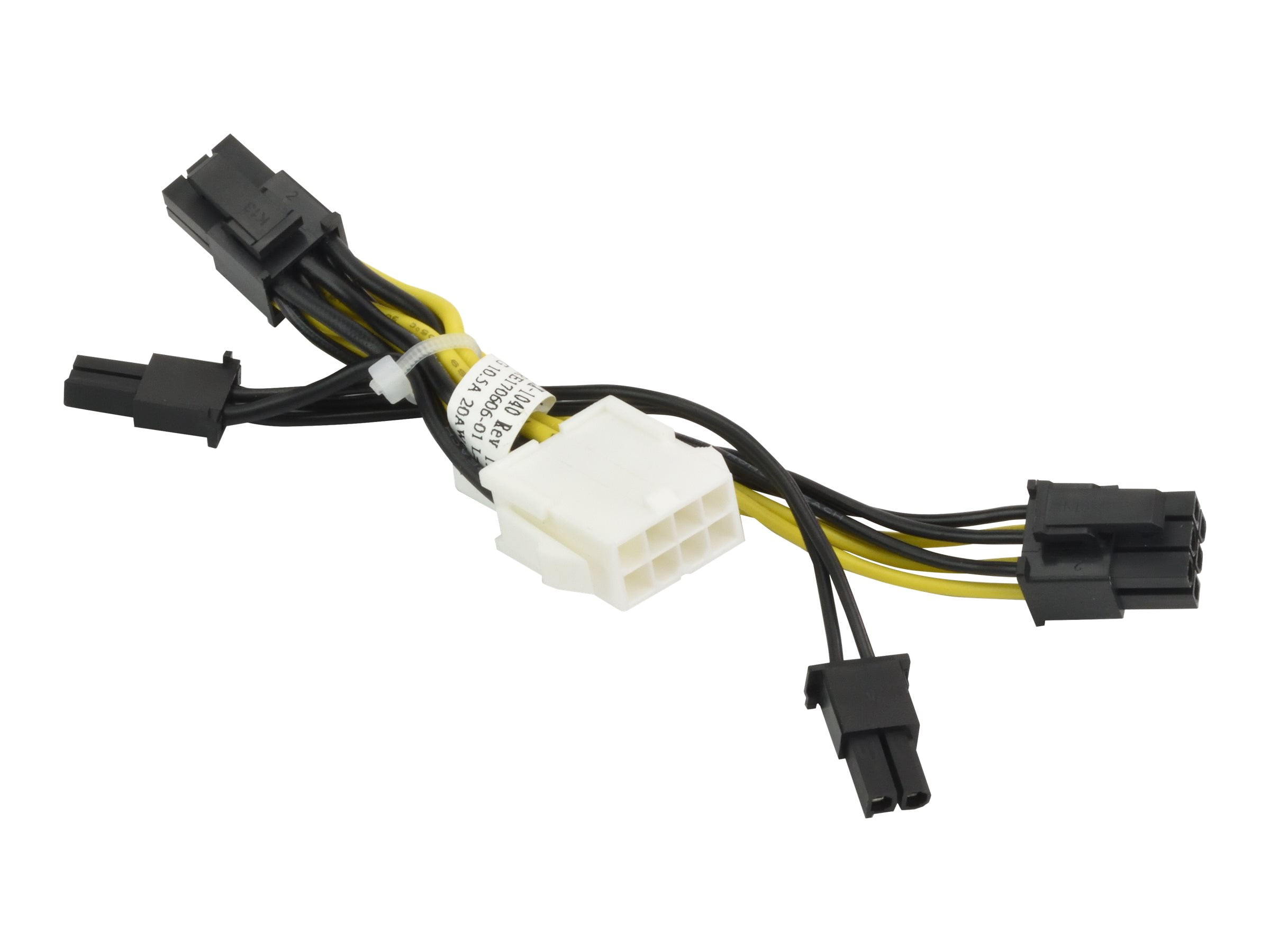 Supermicro Cable CBL-PWEX-1040 5cm 16/20AWG 8-pin male(White) to GPU ...