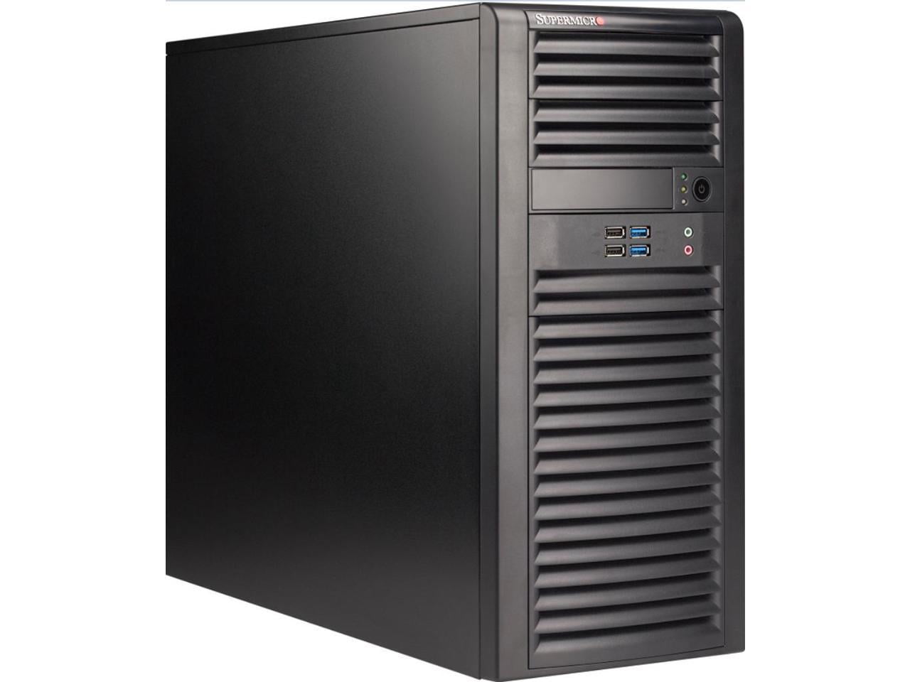 Supermicro CSE732D4668B CSE-732D4-668B Mid-Tower Case Black - Walmart.com