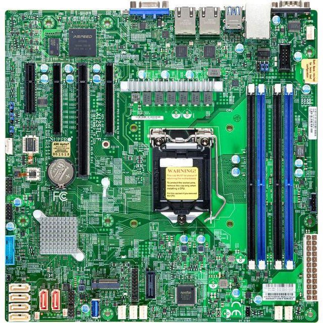 Supermicro MBD-X12STL-F-O Single Socket S1200 128GB DDR4 Matx Processor ...