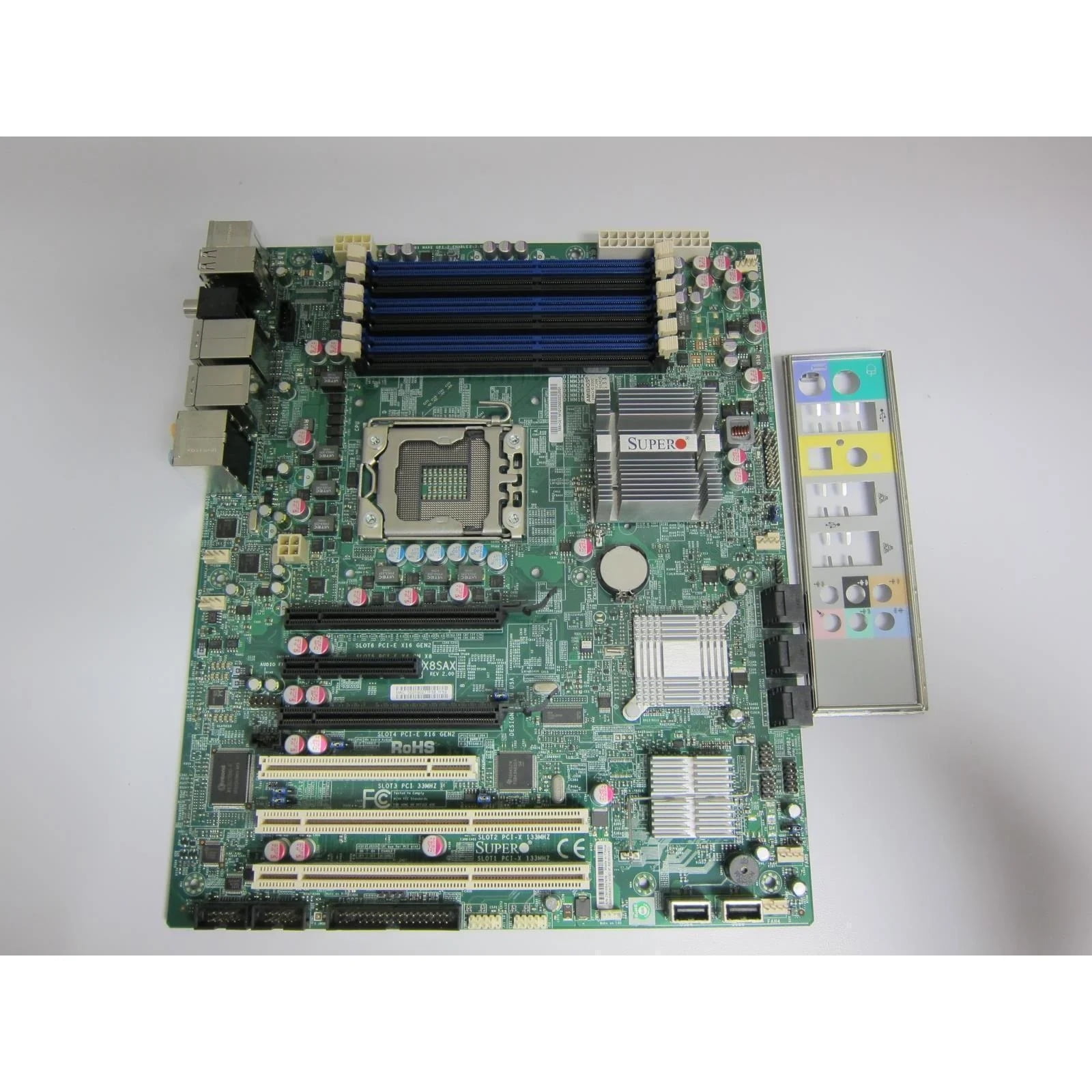 Supermicro Motherboard X8SAX REV 2.0 No CPU 672042037056 - Walmart.com