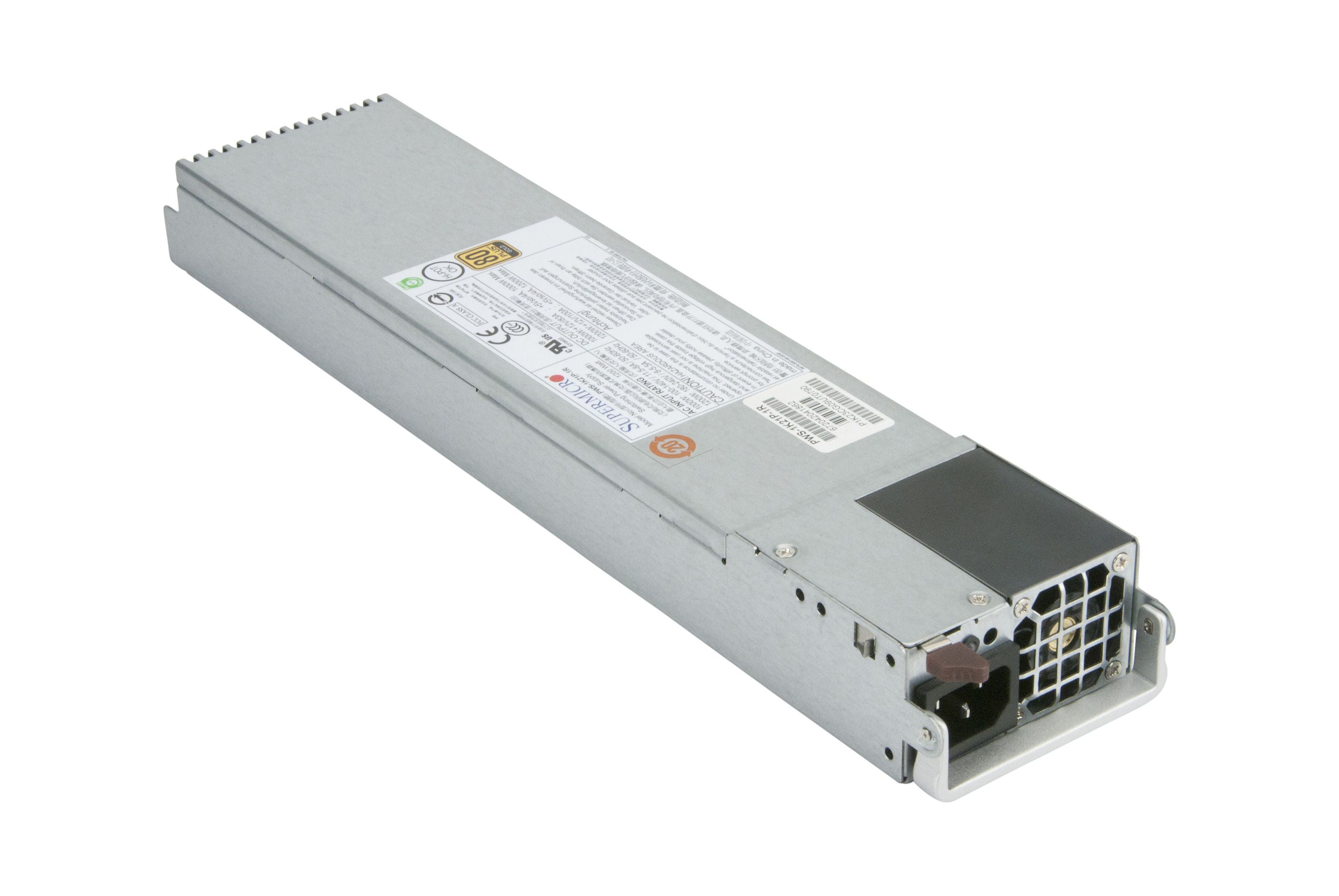 Supermicro PWS-1K21P-1R 1200W 1U Gold Level PWS With PMBus Power Supply ...