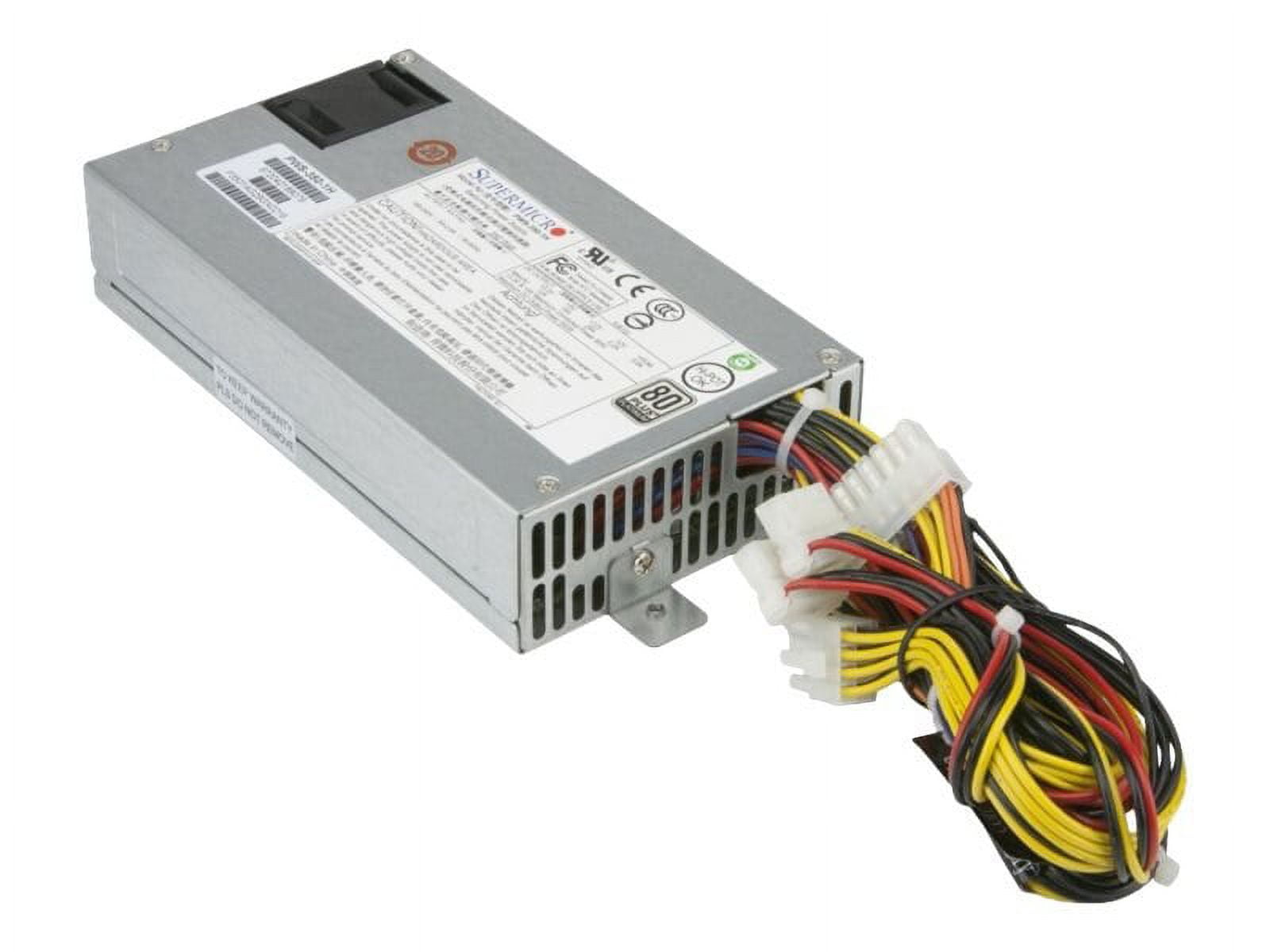 Supermicro PWS-350-1H 1U Single AC-DC 350W Platinum Level, Multiple ...