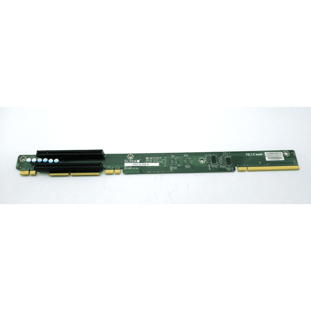 Supermicro RSC-G-A66-X 1U LHS Active GPU Riser Card with 2 PCI-Ex16 for ...