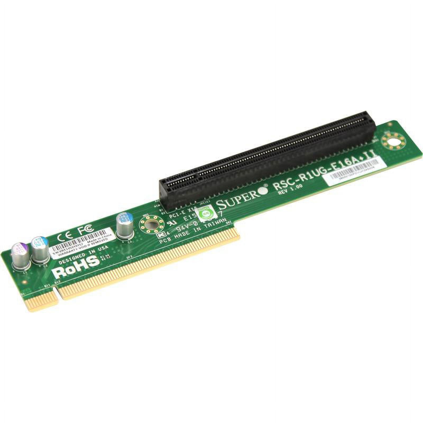 Supermicro RSC-R1UG-E16A+II Riser Card - Walmart.com