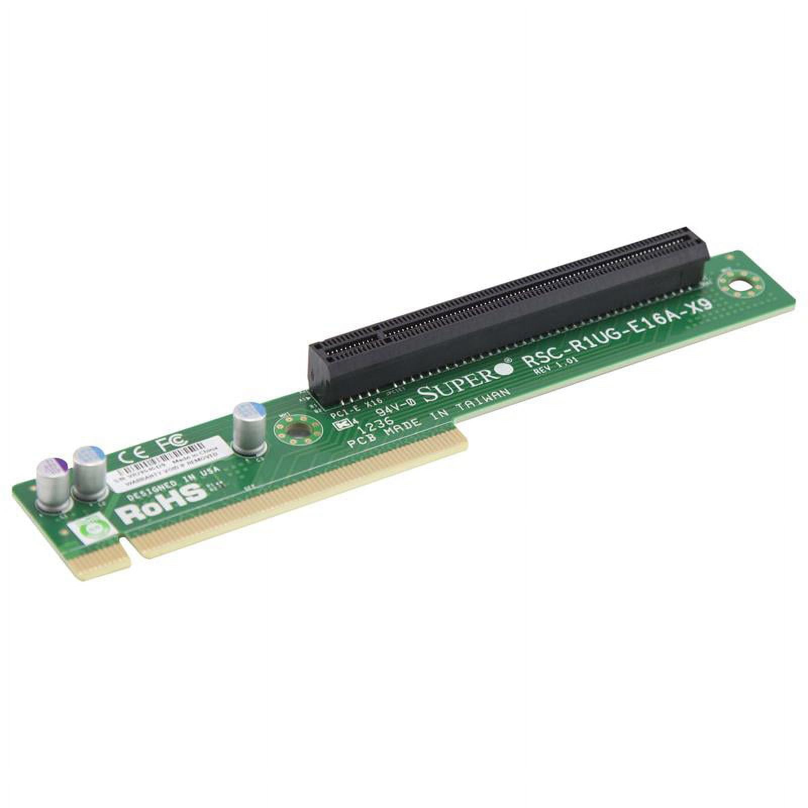Supermicro Rsc R1ug-E16a-X9 - Riser Card - For Sc118g R1800b - Walmart.com