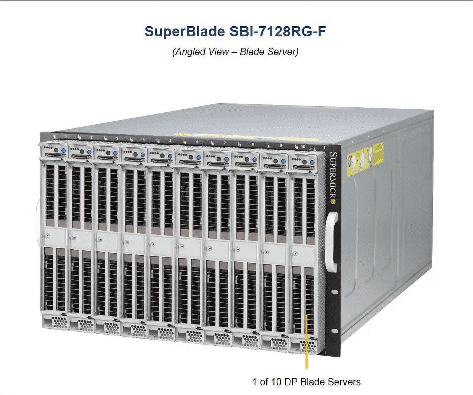Supermicro SBI-7128RG-F Blade Barebone Dual Processor Haswell Blade ...
