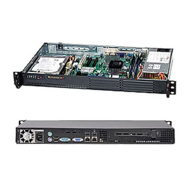 Supermicro SuperChassis 502L-200B Rackmount Enclosure - Walmart.com