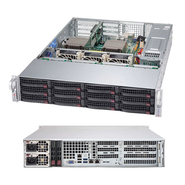 Supermicro SuperChassis CSE-826BAC4-R920WB 2U Rackmount support for SMC ...