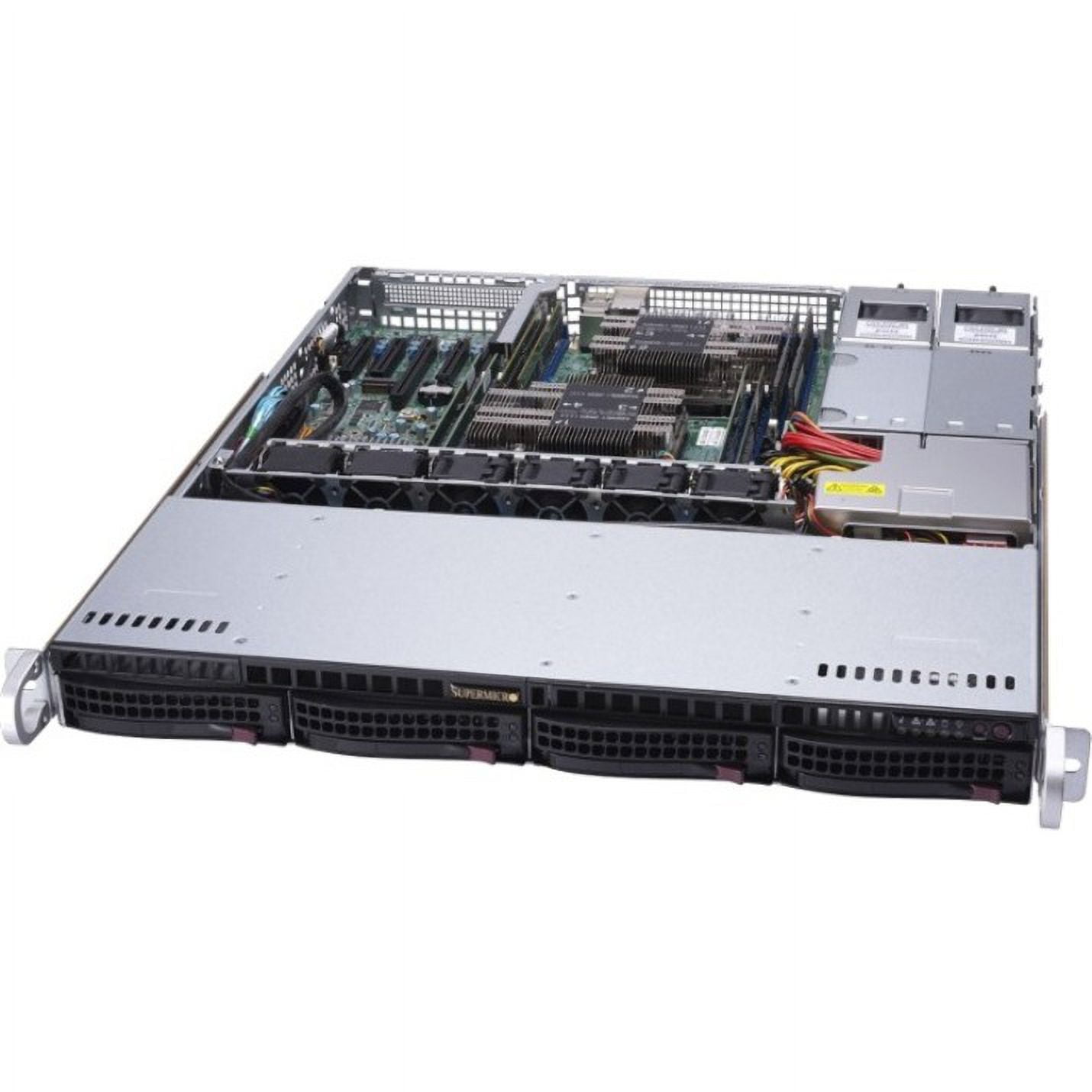 Supermicro SuperServer 6019P-MTR Barebone System, 1U Rack-mountable, Intel C621 Chipset, Socket ...