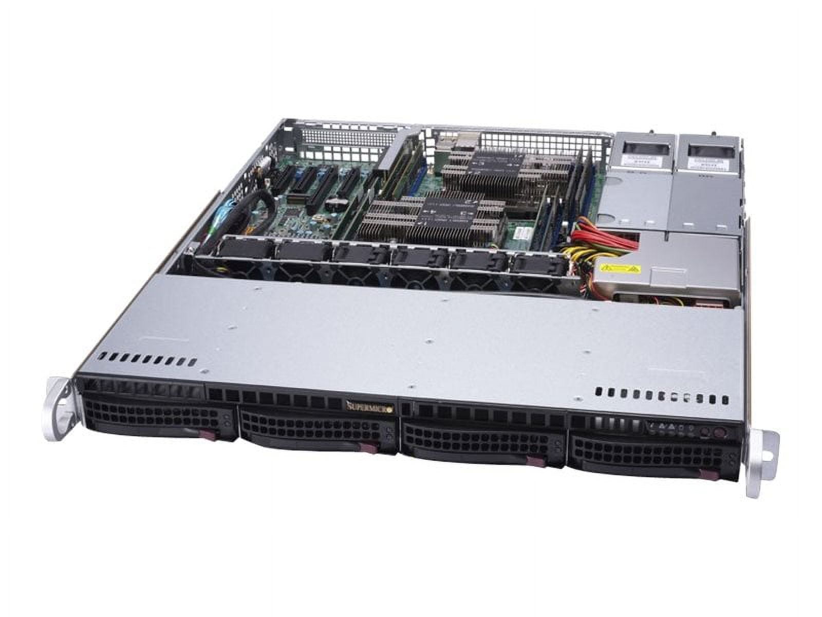 Supermicro SuperServer 6019P-MTR - Server - rack-mountable - 1U - 2-way ...
