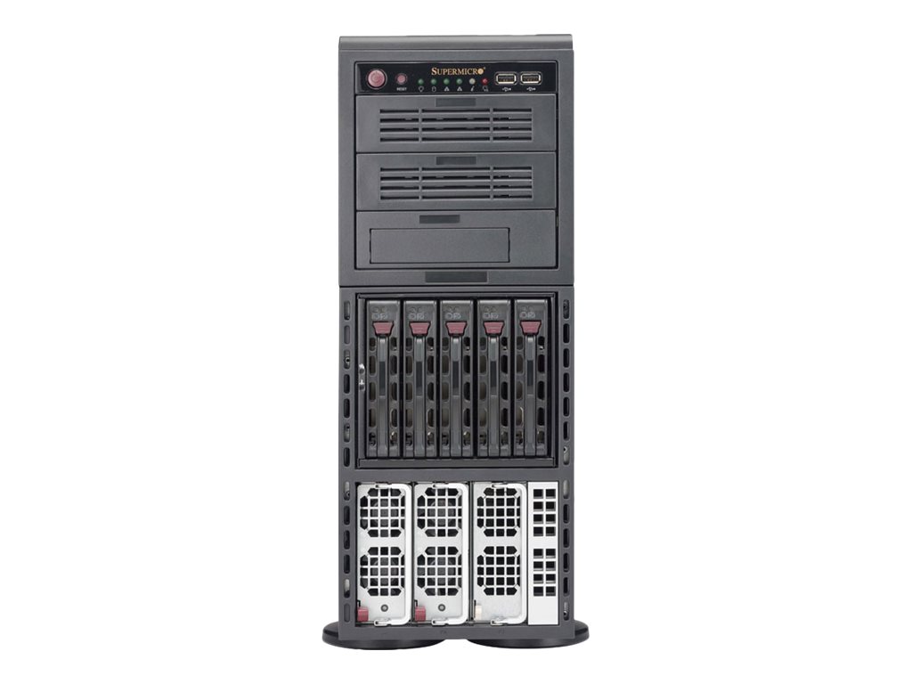 Supermicro SuperServer 8048B-TR4F Barebone System, 4U Tower, Intel ...