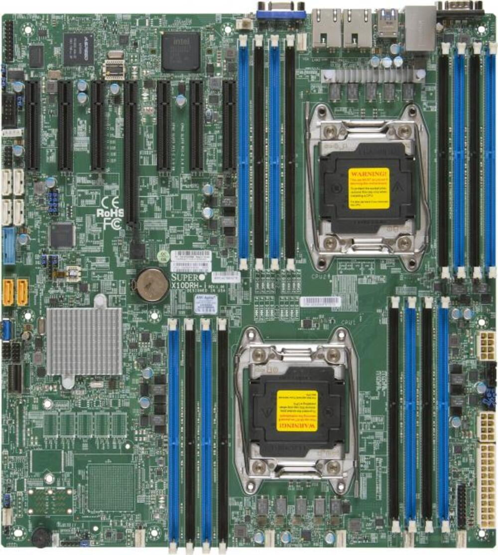 Supermicro X10DRH-I Server Motherboard - Intel Xeon processor E5-2600 ...