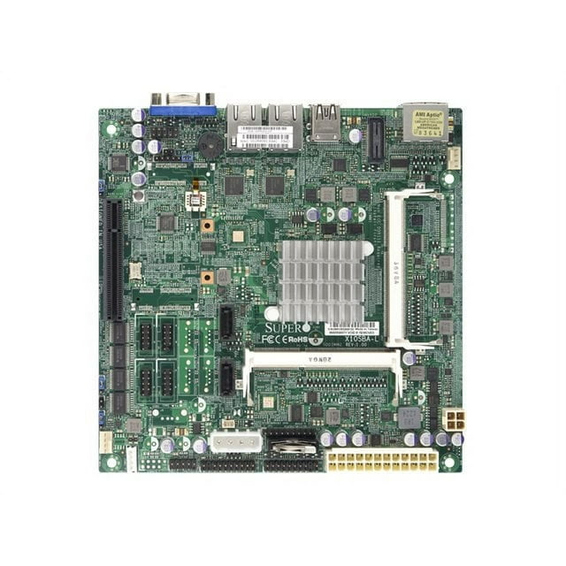 Supermicro X10SBA-L Server Motherboard, Intel Chipset, Socket BGA-1170 ...