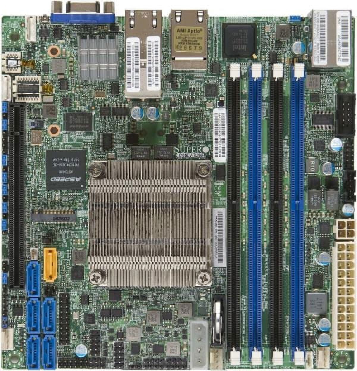 Supermicro X10SDV-12C-TLN4F Motherboard - Intel Xeon processor D-1557 ...