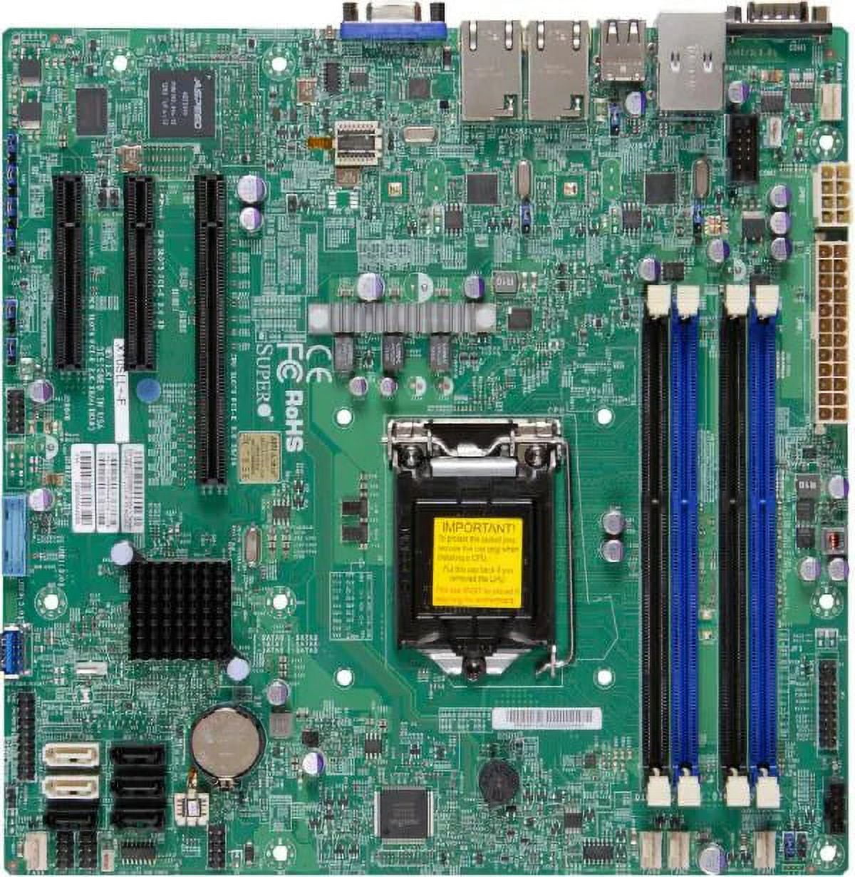 Supermicro X10SLL+-F Server Motherboard - Socket H3 (LGA 1150) - Intel ...