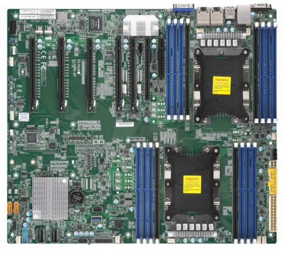 Supermicro X11DPG-QT Motherboard Intel Xeon Scalable Processors - Intel C621 Chipset - Dual ...