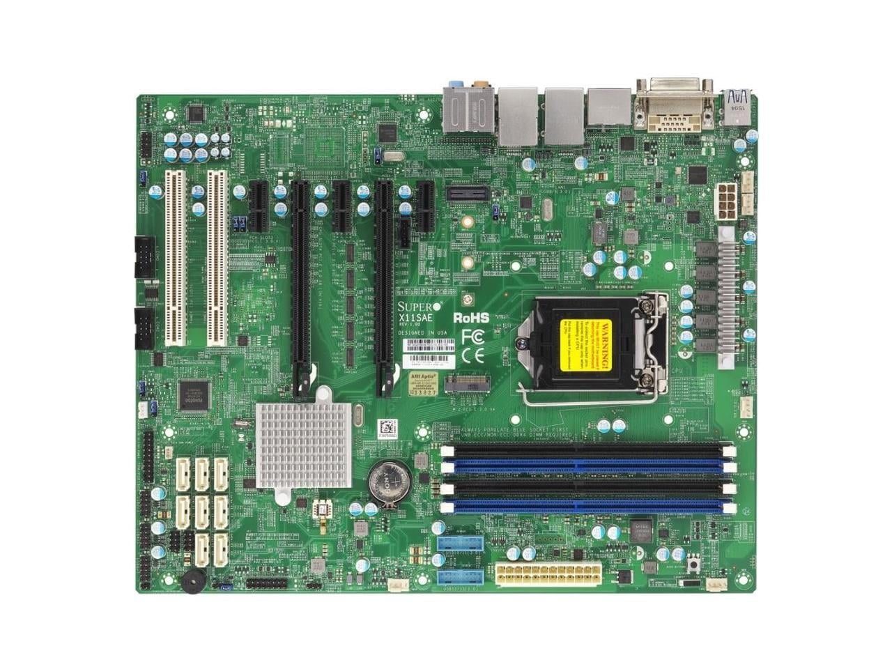 Supermicro X11SAE Workstation Motherboard - Intel Chipset - Socket H4 ...