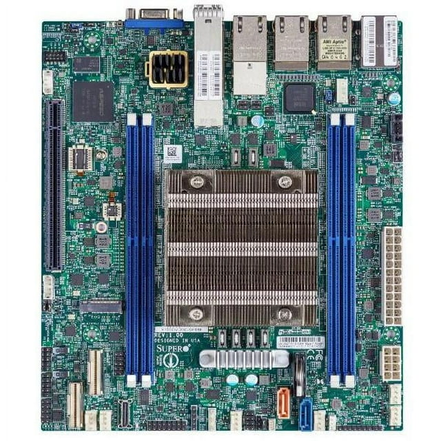 Supermicro X12SDV-4C-SPT8F Motherboard - Intel Xeon Processor D-2712T - Single Socket FCBGA-2579 ...
