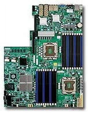 Supermicro X8DTU-6TF+-LR Dual LGA 1366 6 SATA Ports via ICH10R Dual 10 ...