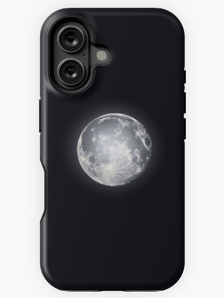Supermoon Bright Night Sky Inspired Artwork For iPhone 11-17 Pro Max ...
