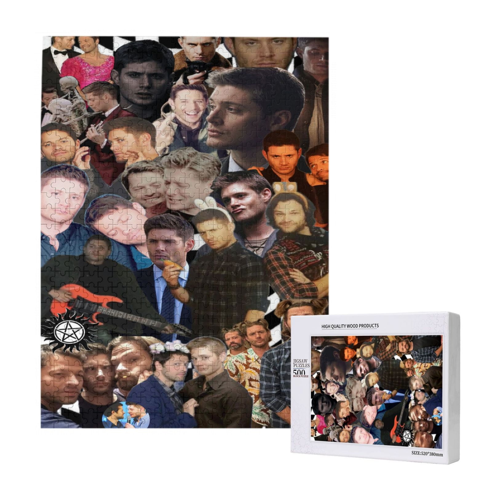 Supernatural 1000 Piece Jigsaw Puzzle for Kids Adults, Colorful Poster ...