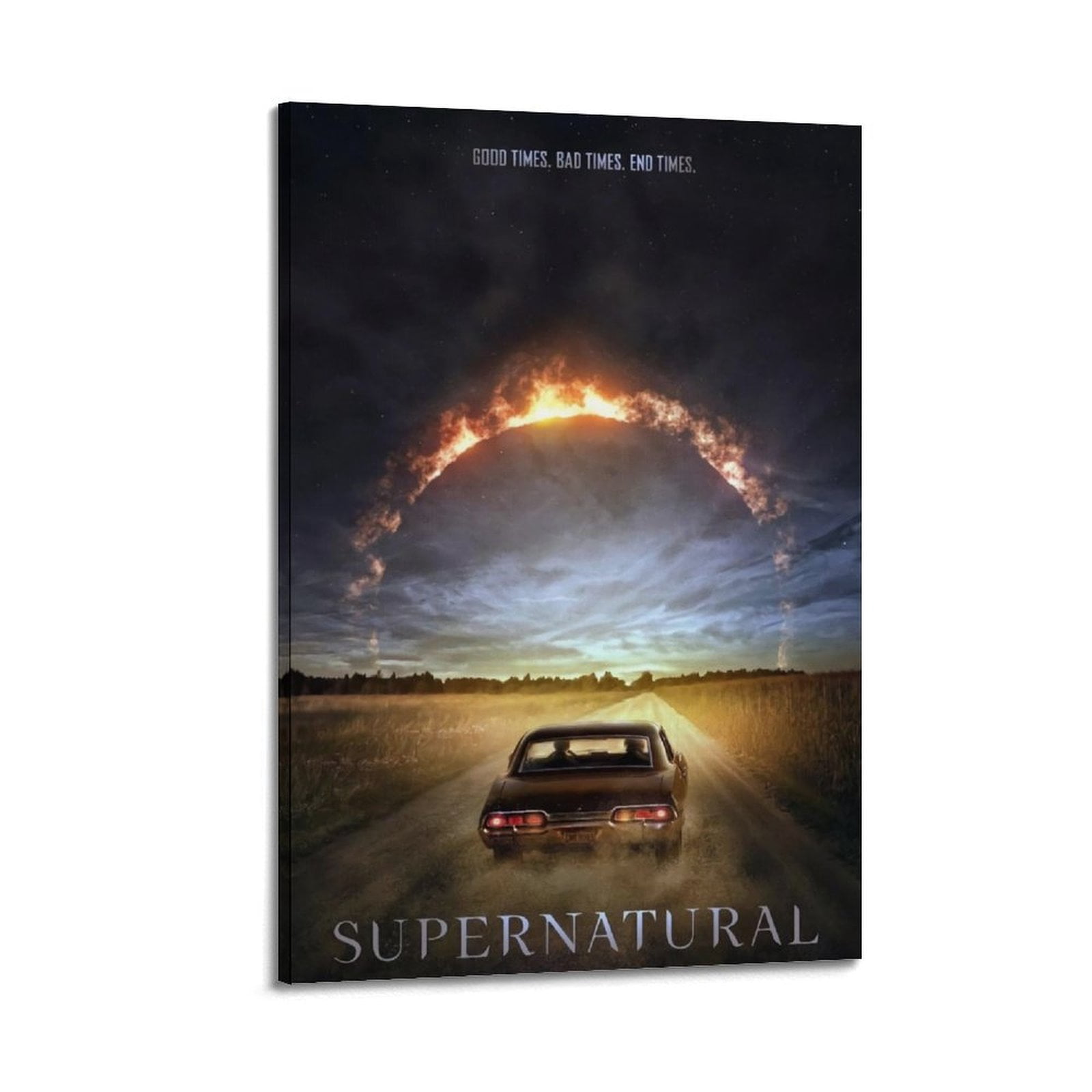 Supernatural 2 Poster Wall Art Canvas Aesthetic Music And Movies ...