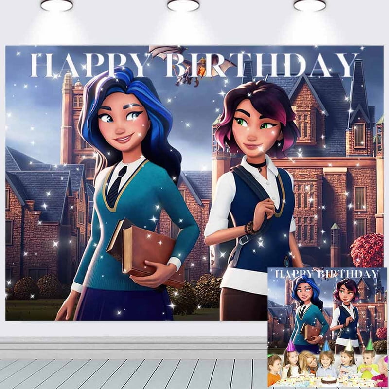 Supernatural Academy Backdrop Banner Party Supplies Poster Movie Theme ...