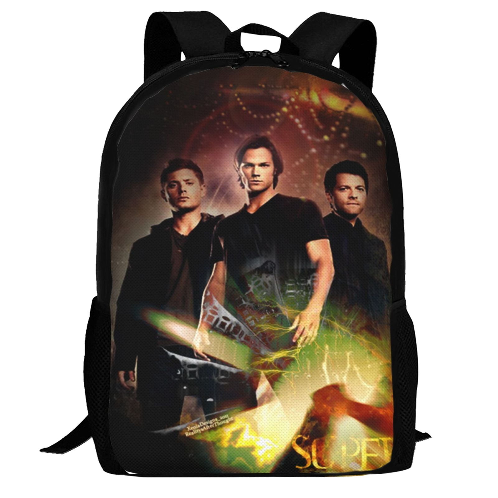 Supernatural Backpack,3d Print Laptop Backpack Lightweight Casual ...