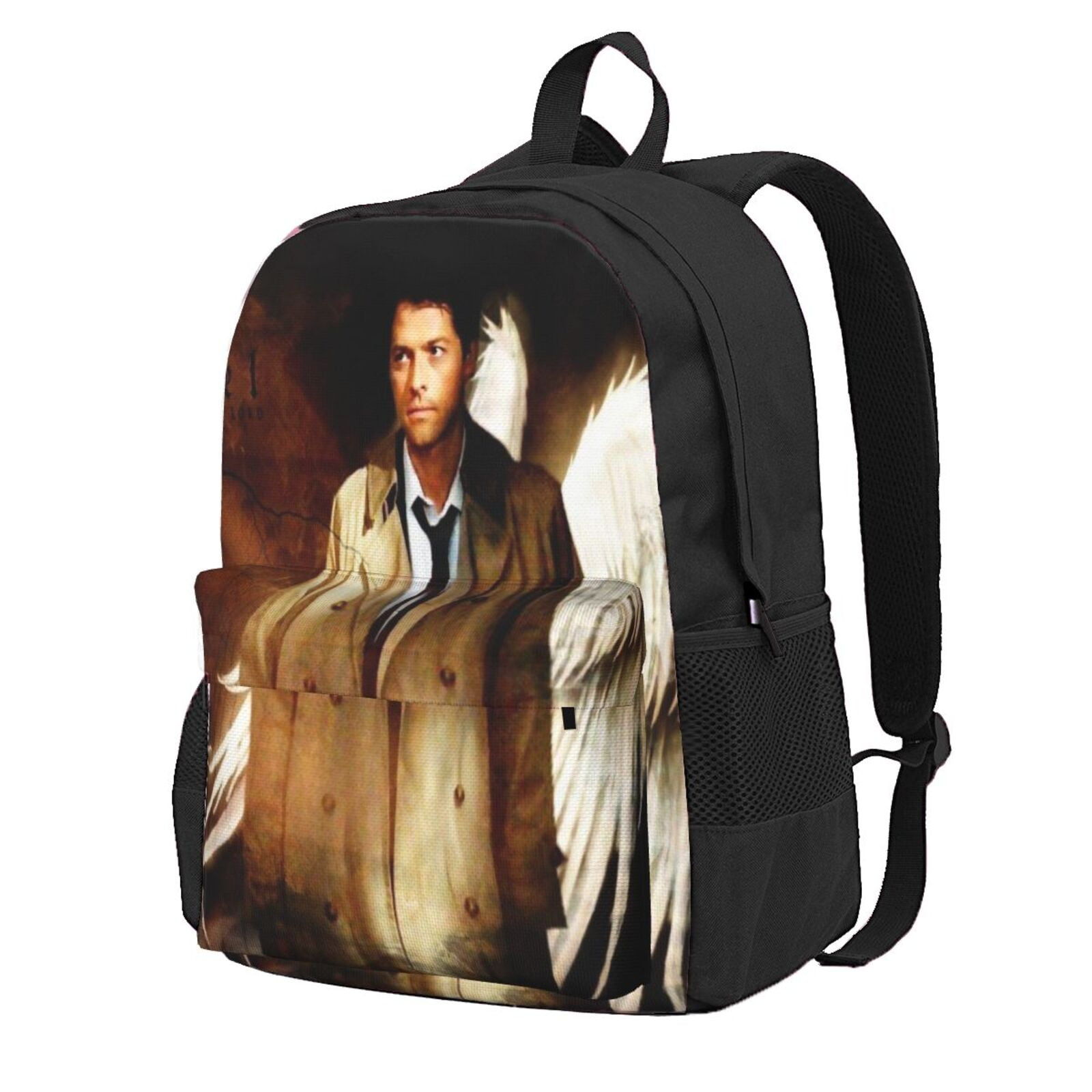 Supernatur-a Backpack HD Printed Book Bag Cartoon Perfect Book Bag Gift ...