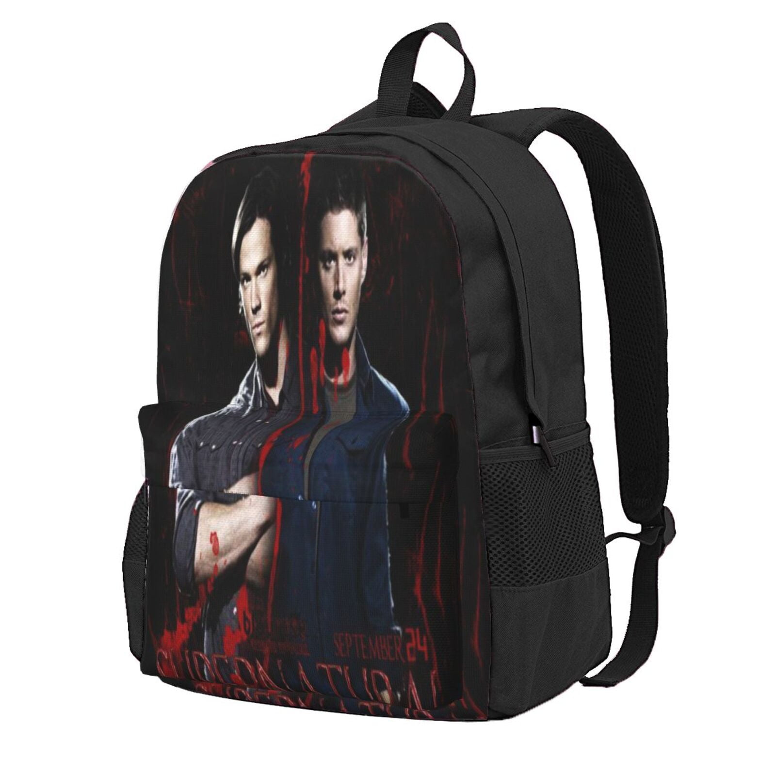 Supernatur-a Backpack HD Printed Book Bag Cartoon Perfect Book Bag Gift ...