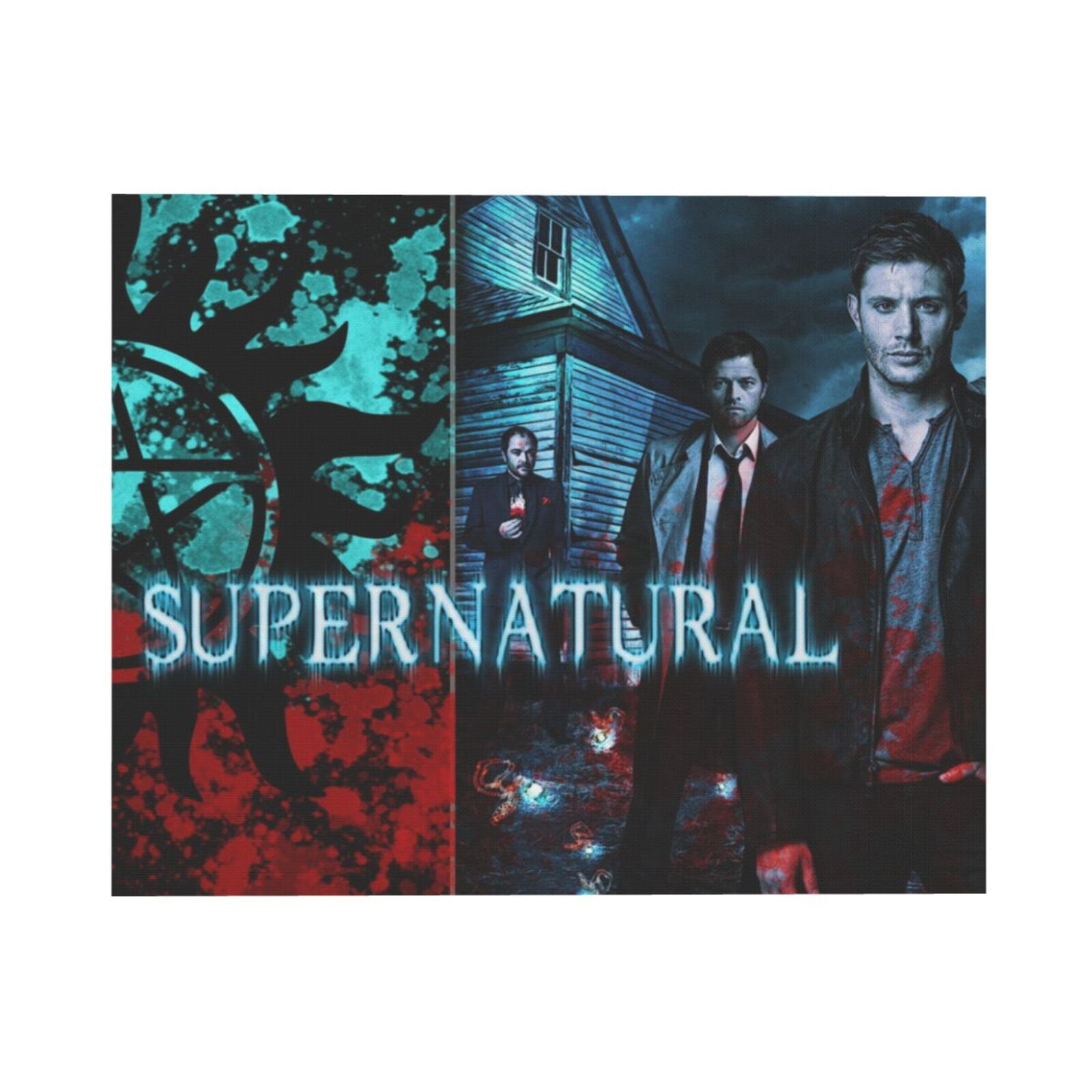 Supernatural Canvas Decorative Poster Gift Art Picture Painting Bedroom ...