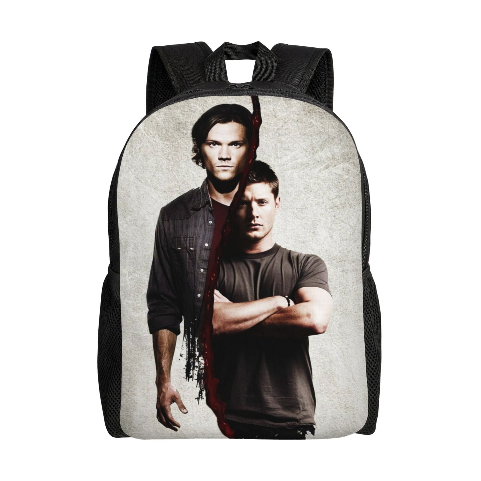 Supernatural Dean Sam Unisex Backpack Laptop Daypack Adjustable ...
