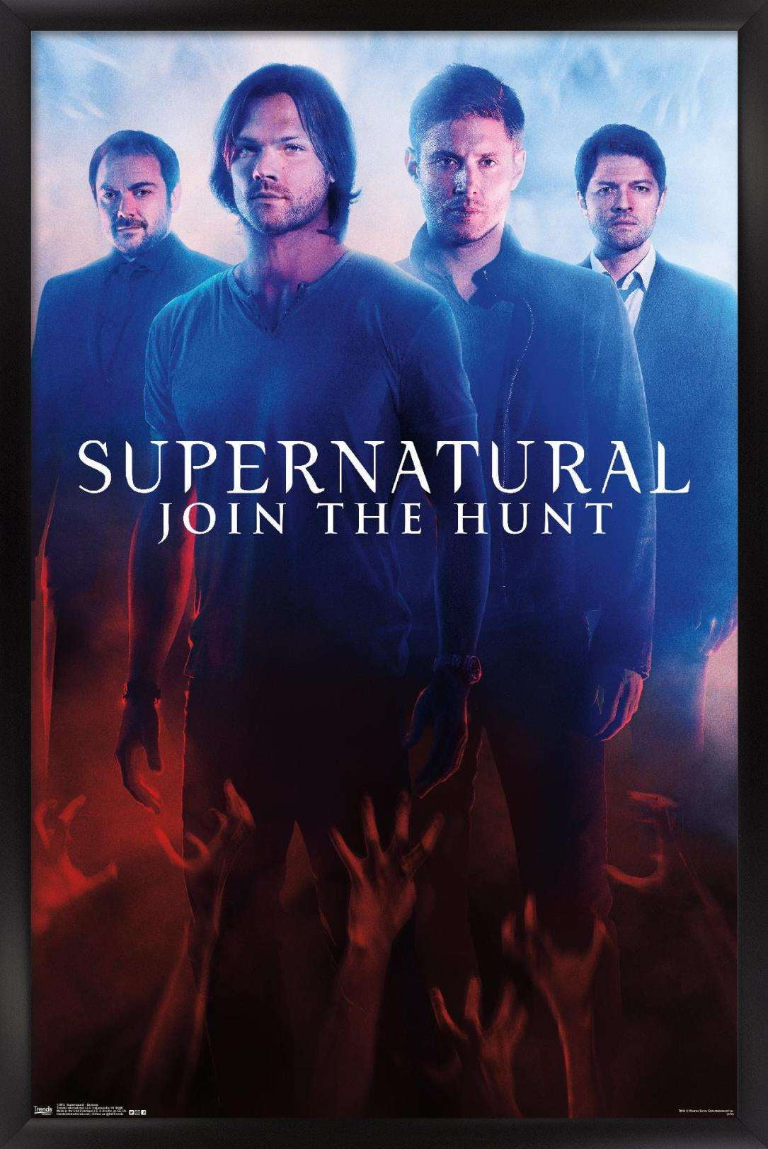 Supernatural - Demons Wall Poster, 14.725" x 22.375", Framed - Walmart.com