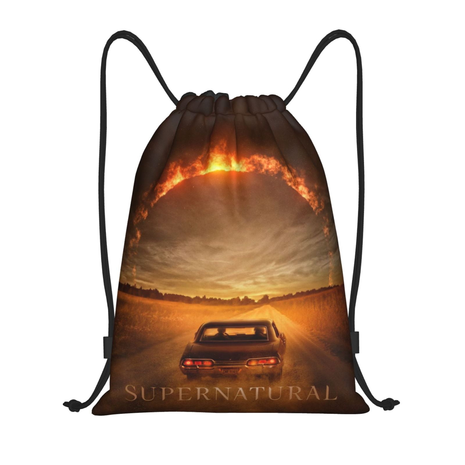 Supernatural Drawstring Bags Storage Backpack Drawstring Bags Gift Bags ...