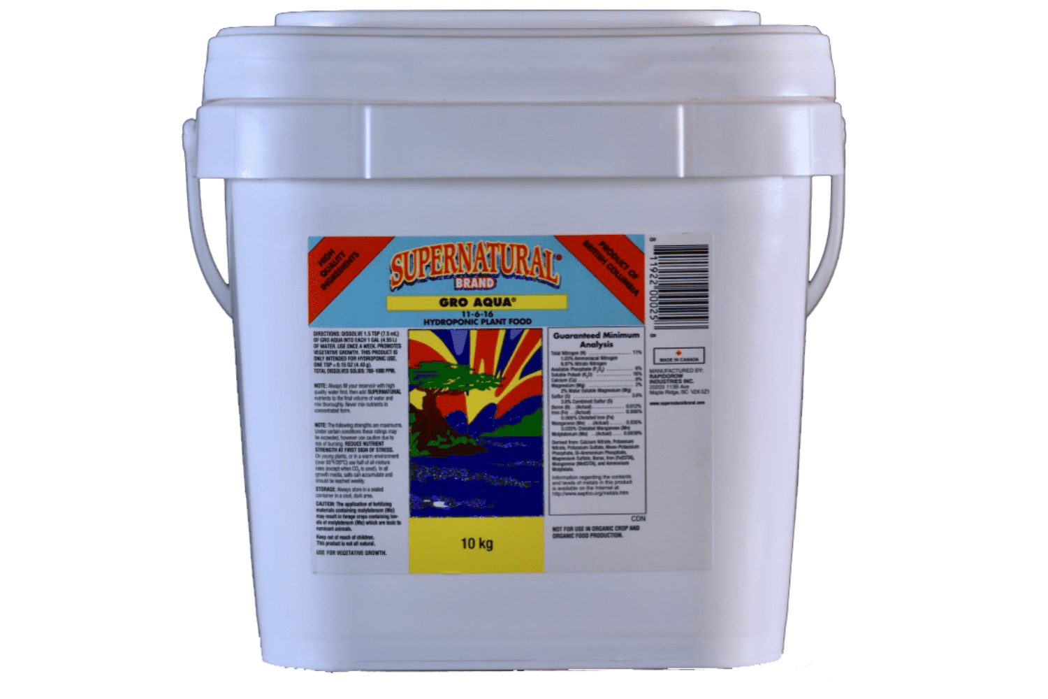 Supernatural GRO AQUA 11-6-16 (10 kg) - Walmart.com