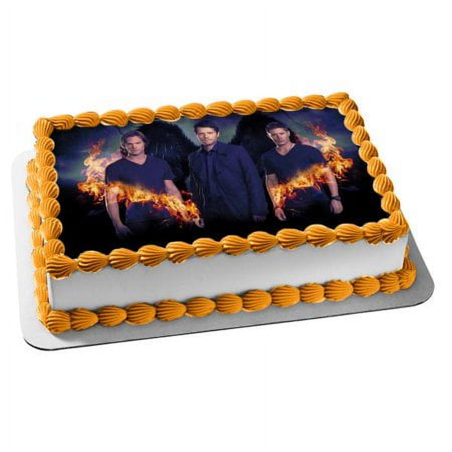 Supernatural Image Edible Cake Topper - Walmart.com