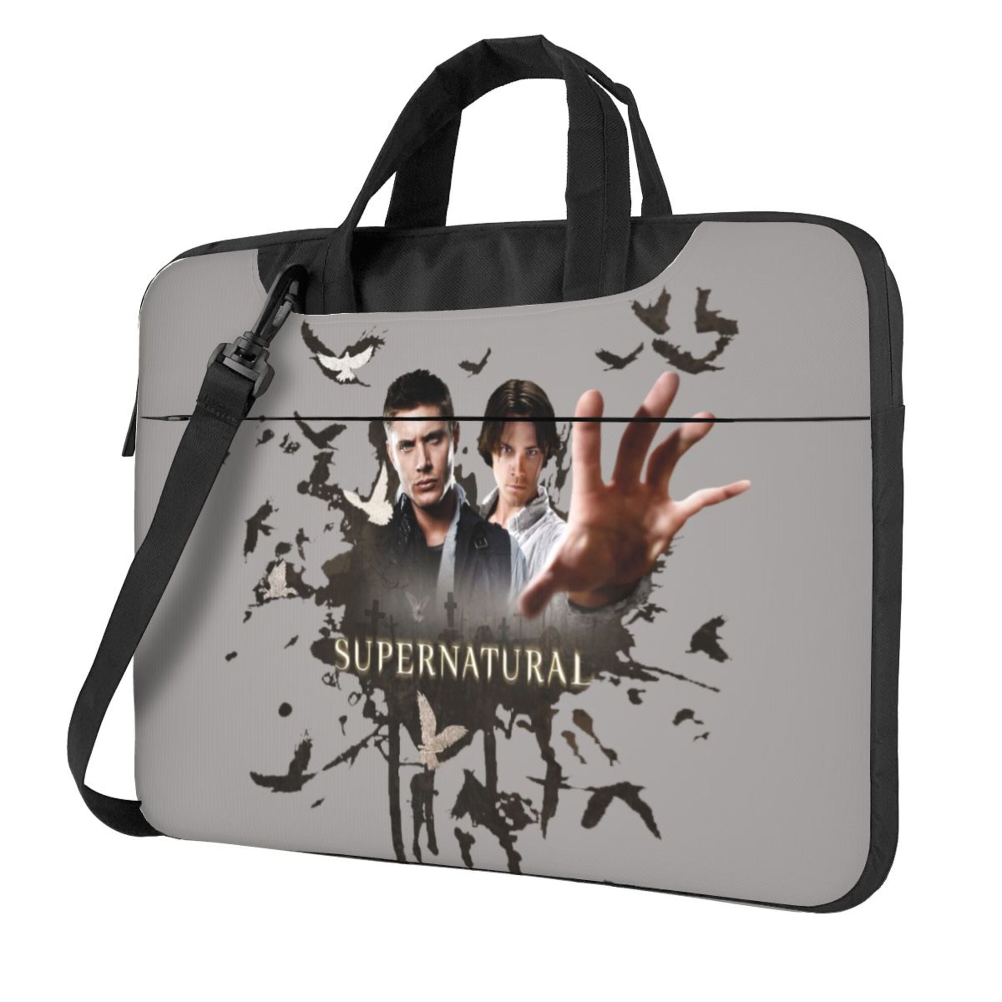 Supernatural Laptop Bag Laptop Case Computer Notebook Briefcase Messenger Bag With Adjustable ...