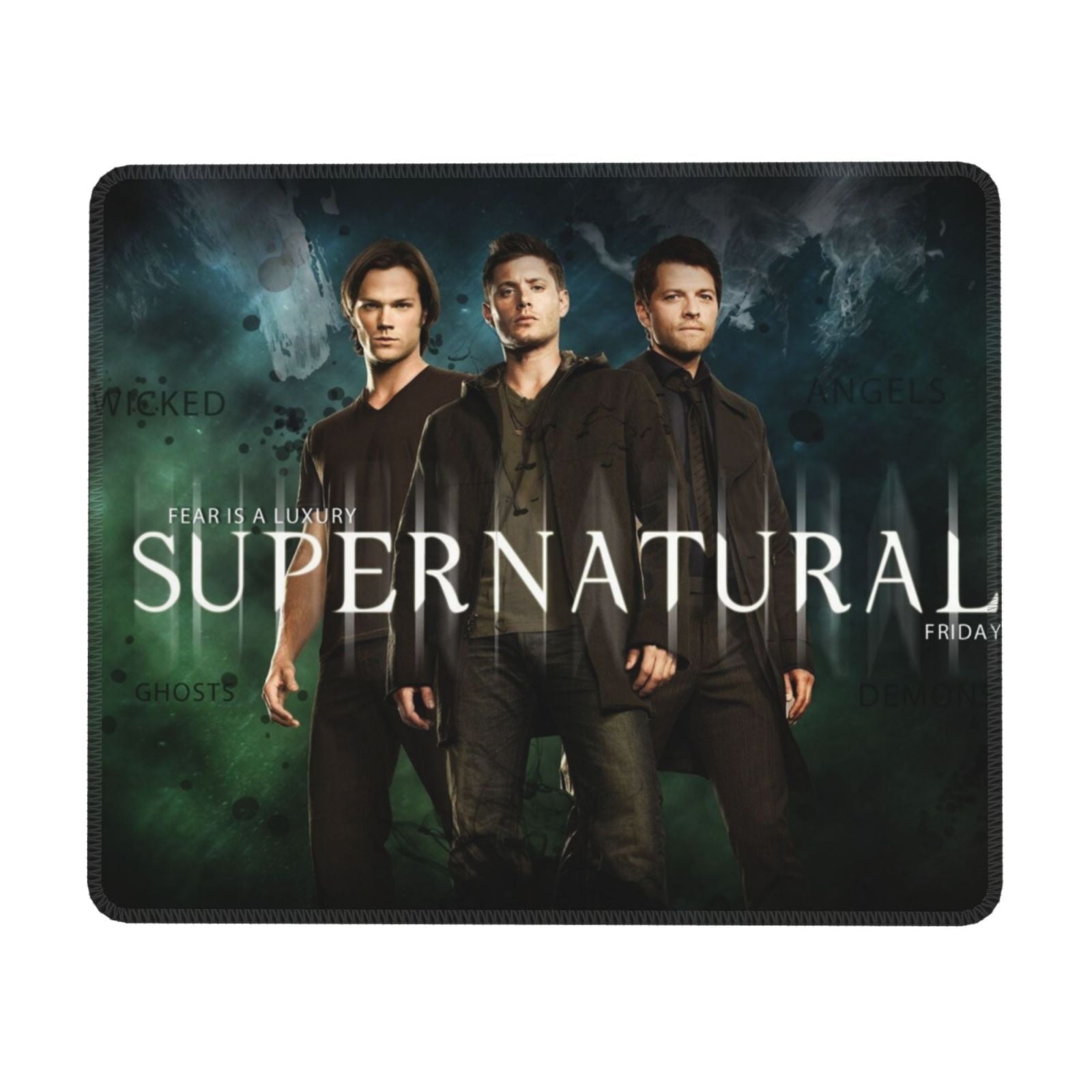 Supernatural Mouse Pad,Small Gaming Mousepad,Non-Slip Rubber Base And ...