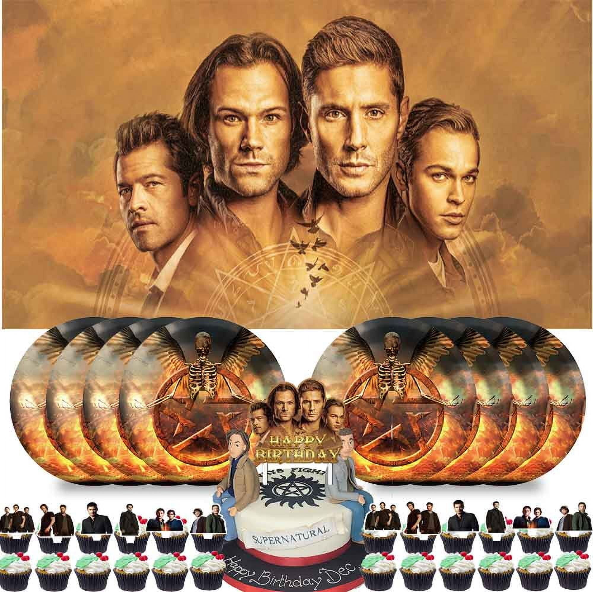 Supernatural Party Supplies Birthday Decorations Plates Banner Kids ...