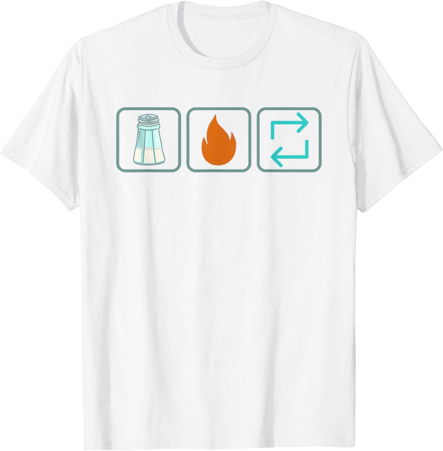 Supernatural Quotes Supernatural Fiction Salt Burn Repeat T-Shirt ...