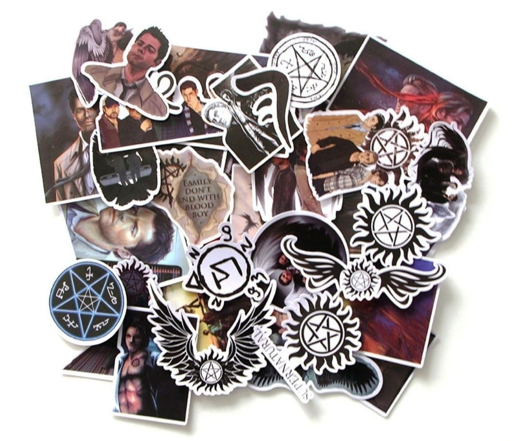 Supernatural TV Series Lot of 50 Stickers Decals Set - Walmart.com