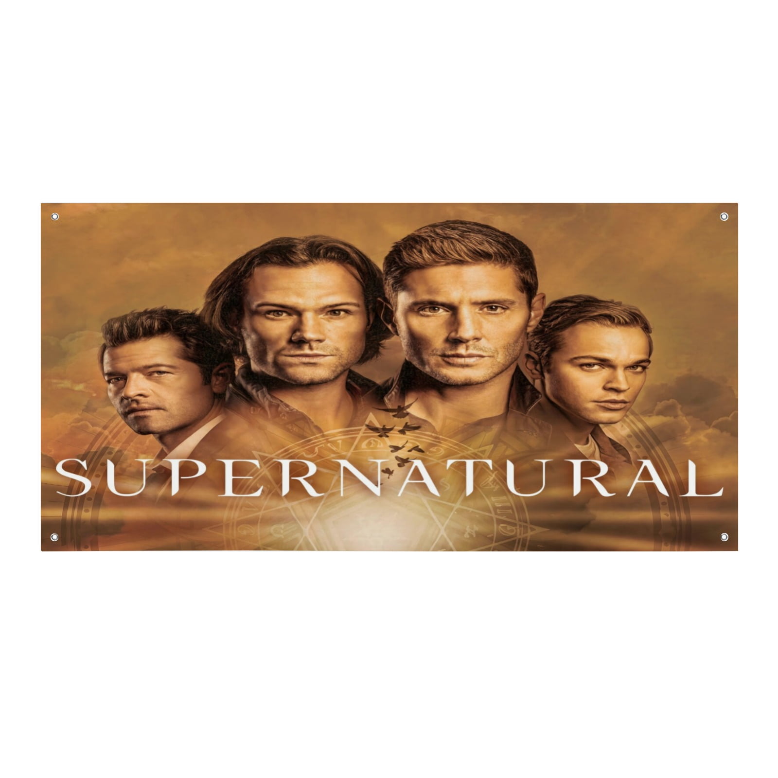 Supernatural-Theme Backdrops Banner Birthday Party Decor Supplies ...