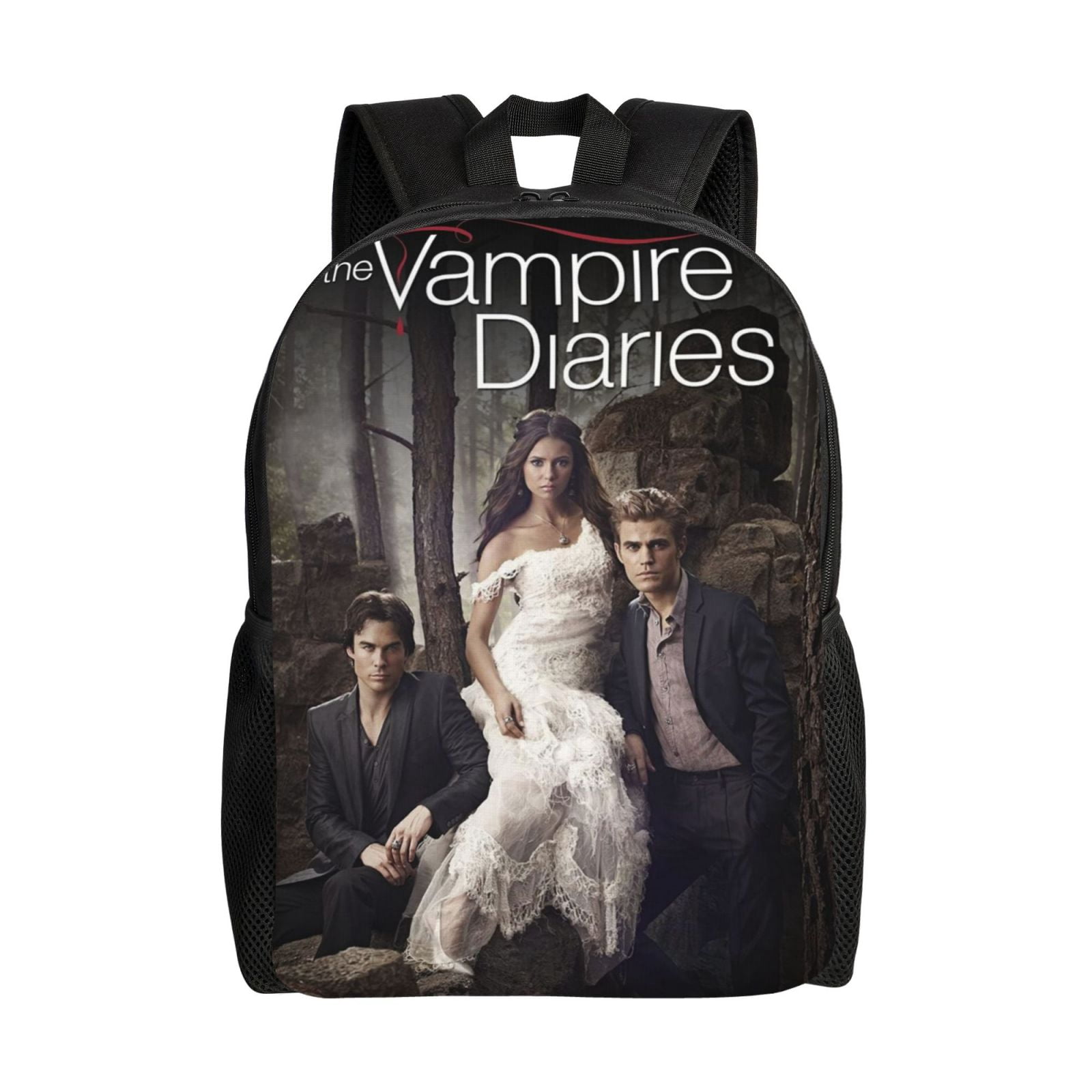 Supernatural Vampire Diaries Backpack Lightweight Unisex Basic Daypack ...