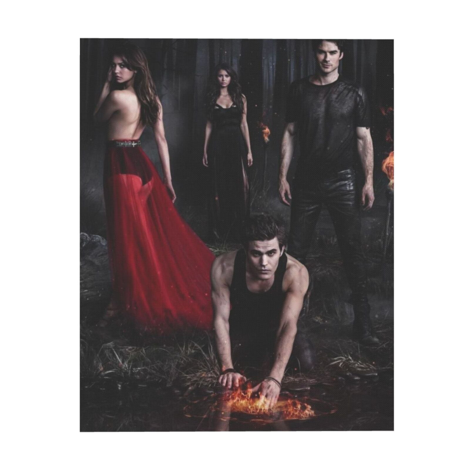 Supernatural Vampire Diaries Canvas Decorative Poster Art Picture ...