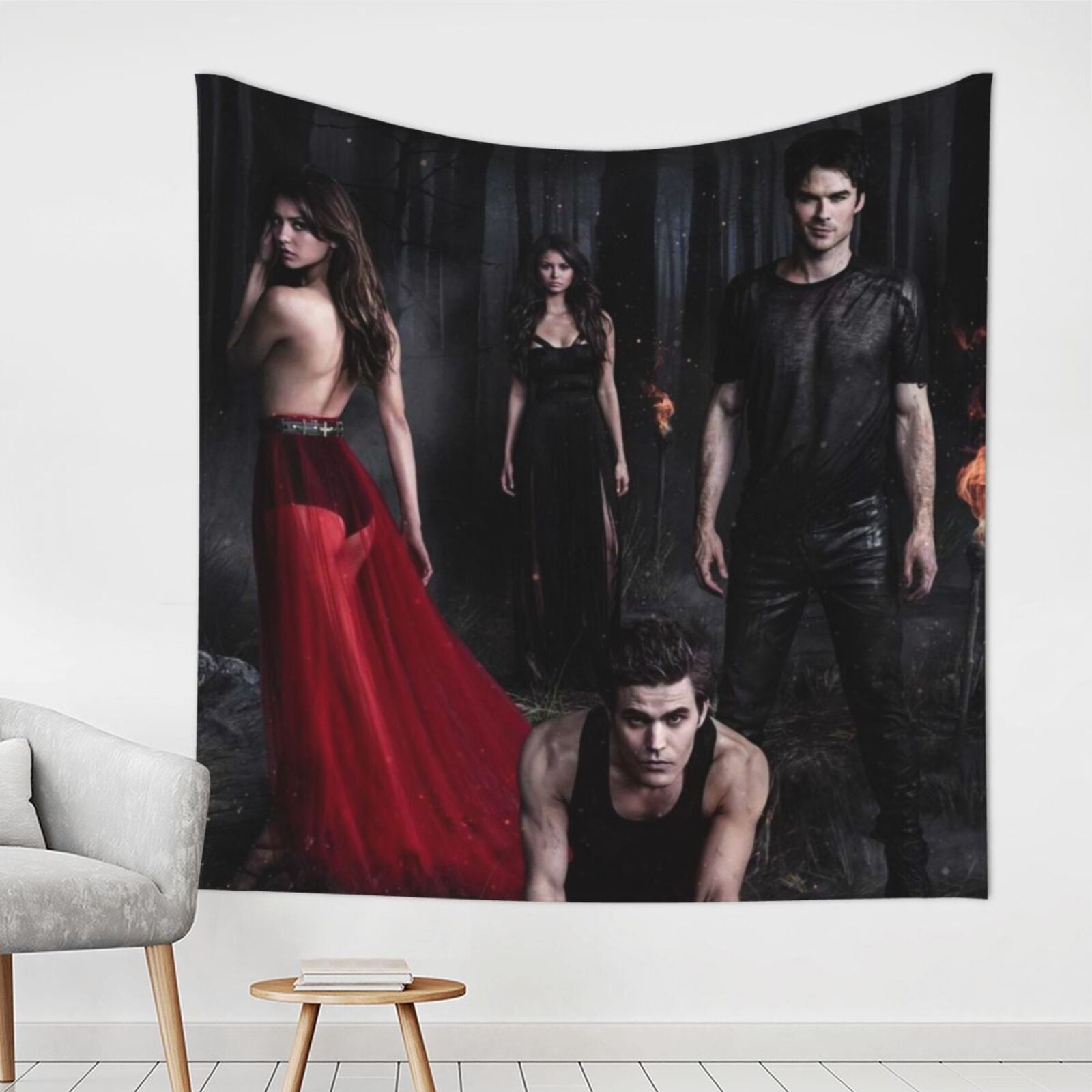 Supernatural Vampire Diaries Tapestry Luxury Wall Hanging Tapestries ...