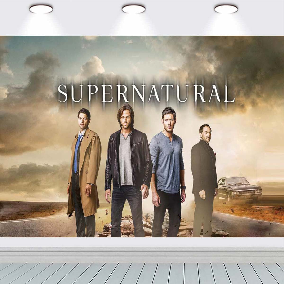 Supernatural school Background Banner Birthday Backdrop Party Supplies ...